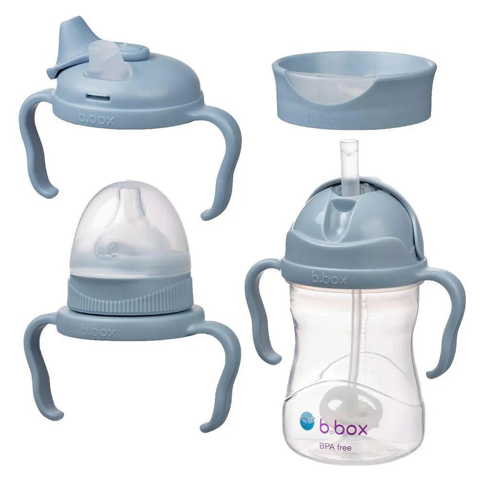 b.box Startpakke 4-i-1 Kopp Ocean – kopp som vokser med barnet – Homy